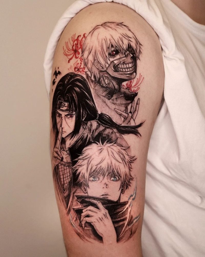 46 Tokyo Ghoul Tattoos: Unleash Your Inner Ghoul With These Killer ...