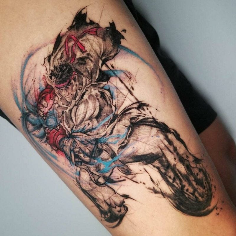 Street Fighter Tattoos: A Tribute To The Iconic Fighters • Body Artifact