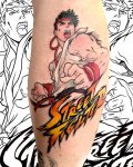 Street Fighter Tattoos: A Tribute To The Iconic Fighters • Body Artifact
