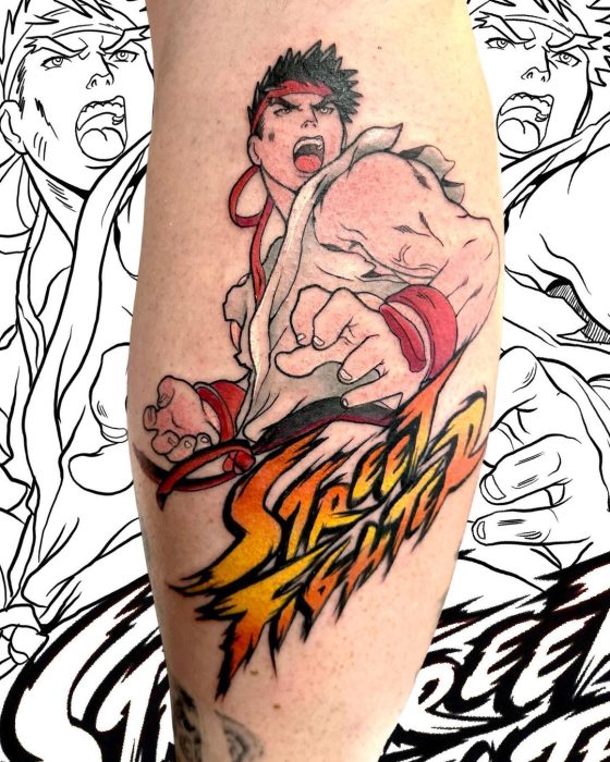 Street Fighter Tattoos: A Tribute To The Iconic Fighters • Body Artifact